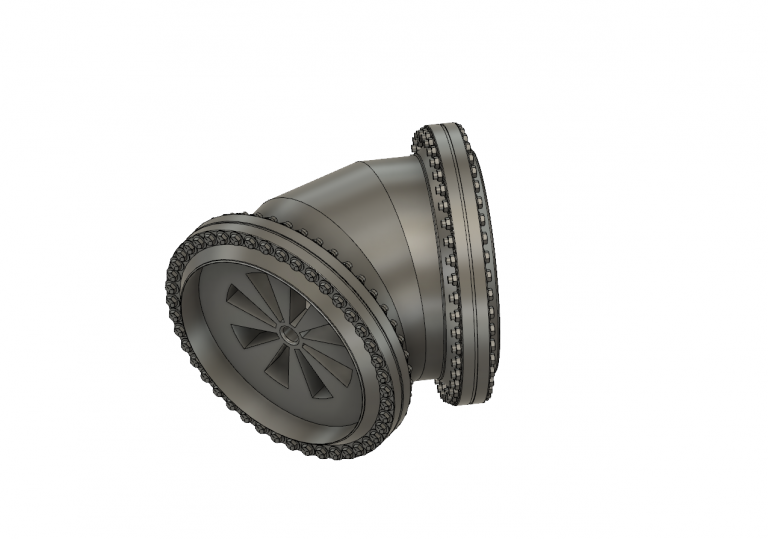 45 degree Segmented Elbow – Tully Models