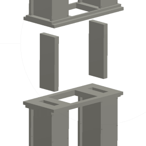 Bucket Elevator Legs 16′ Sections – Tully Models