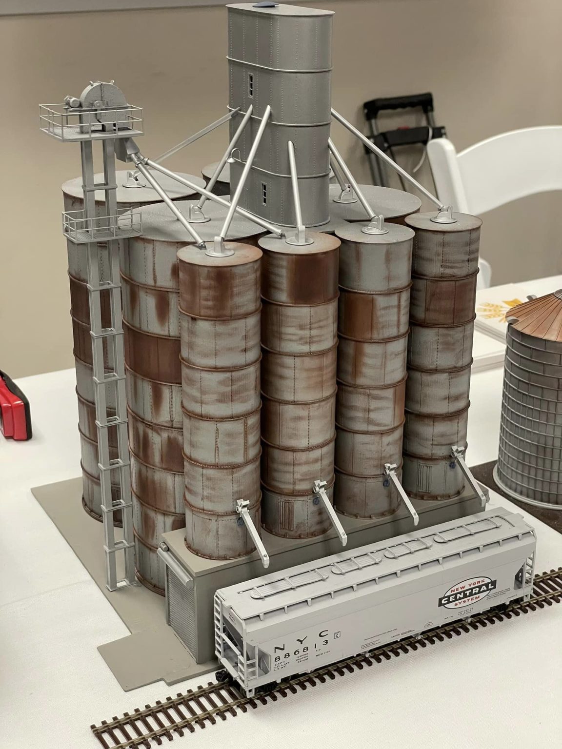 Columbian Pre-fab Elevator, Perry KS. – Tully Models