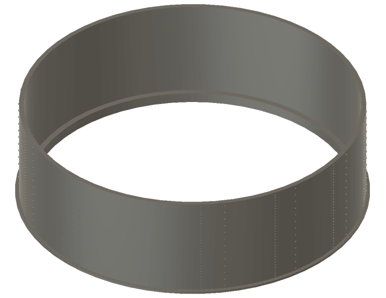 Columbian 26′ Plate Silo Extension Ring – Tully Models