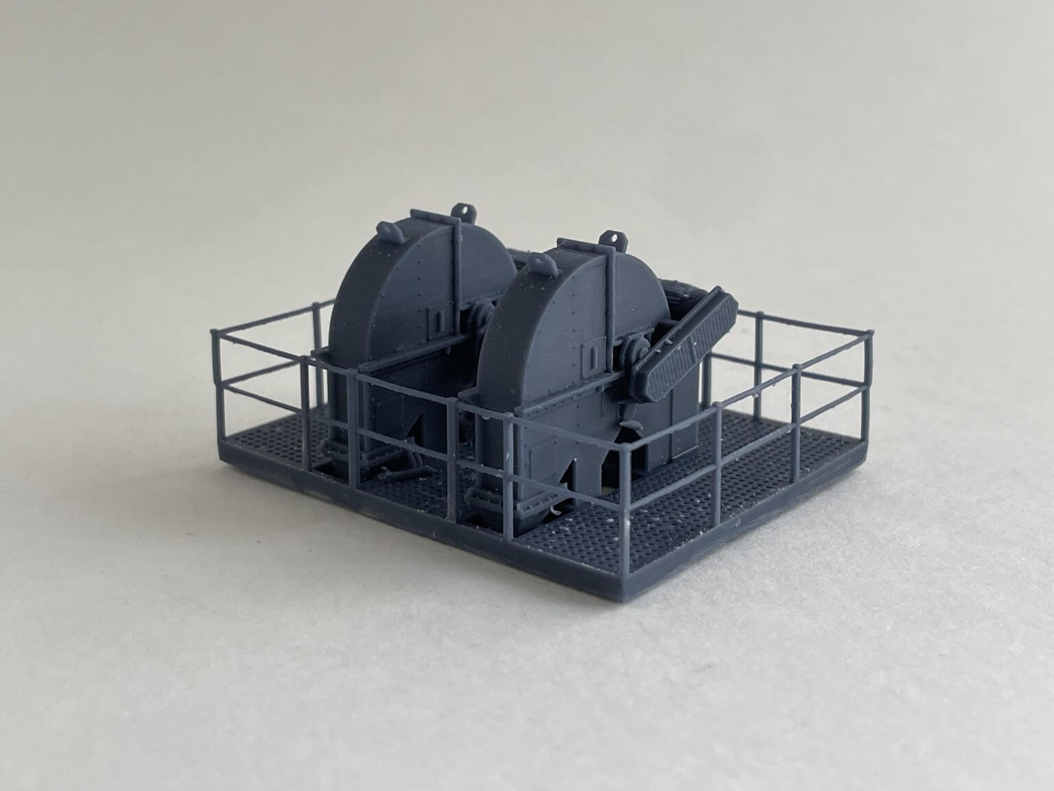 Double Bucket Elevator Headstock w/ Platform – Tully Models